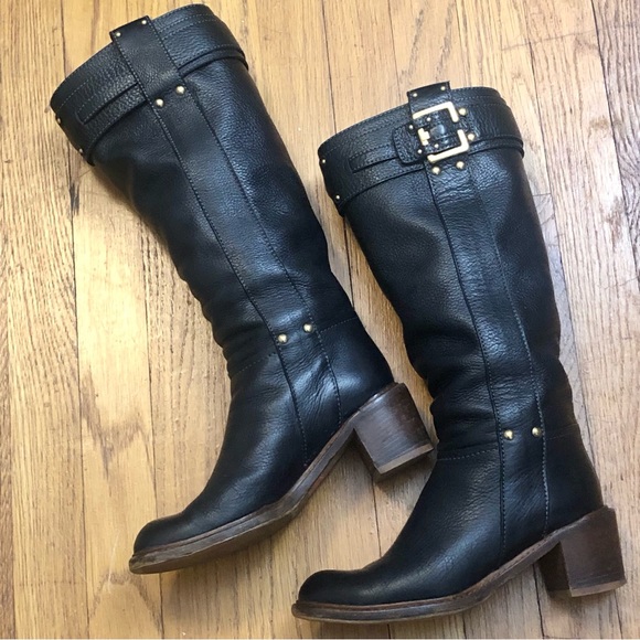 Chloe | Shoes | Chloe Prince Paddington Black Riding Boot 6 | Poshmark